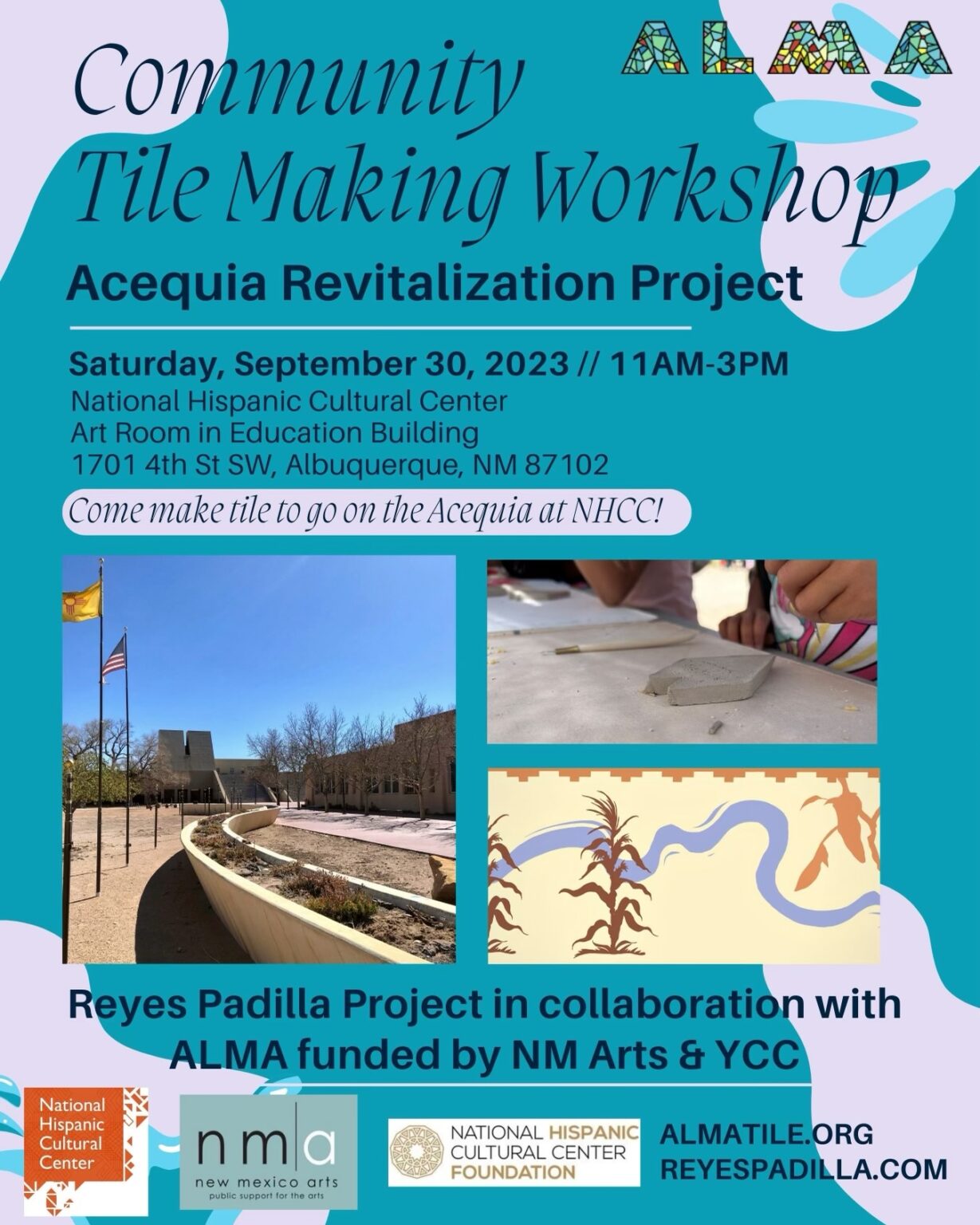 Acequia Revitalization Project: Community Tile-Making Workshop